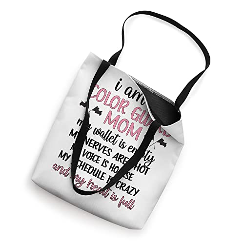 Color Guard Mom Of A Color Guard Member Mama Tote Bag