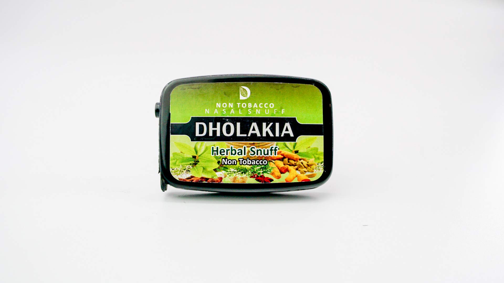DHOLAKIA Herbal Snuff Tobacco Free- Nicotine And Tobacco Free Snuff- Nasal Snuff