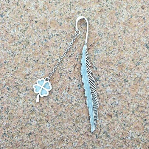 Metal Bookmarks with Chain,Unique Glow in The Dark Bookmark,Inspirational Book Markers for Book Lovers Delicate Gifts
