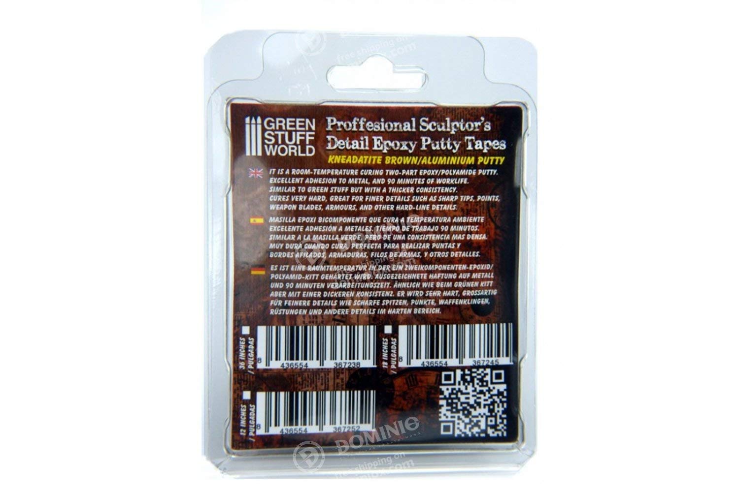Green Stuff World - Brown Stuff Tape 36.5 inches with Gap 9224