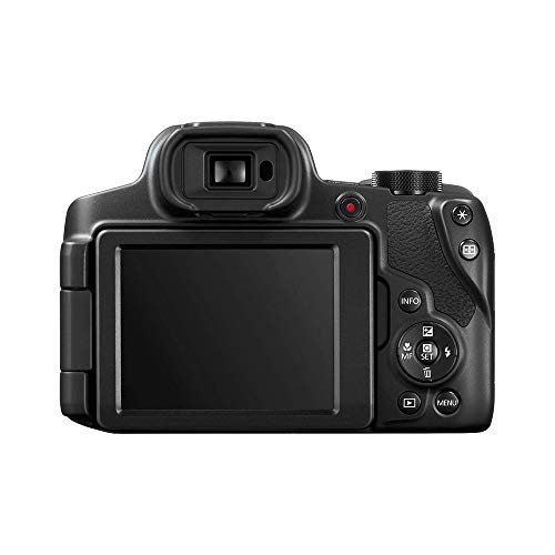 Canon Powershot SX70 20.3MP Digital Camera 65x Optical Zoom Lens 4K Video 3-inch LCD Tilt Screen (Black)