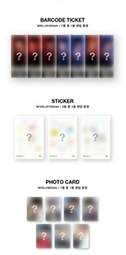 VERIVERY 5th Mini Album FACE US OFFICIAL Ver. CD+104p P.Book+Barcode Ticket+Sticker+3p Card Sealed