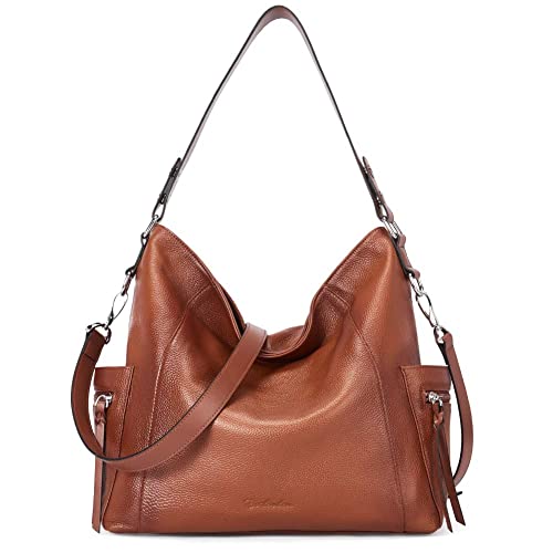 BOSTANTEN Genuine Leather Hobo Handbags bundle Leather Wallets