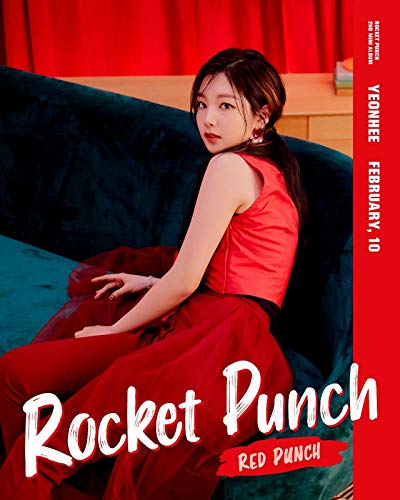 Rocket Punch 'Red Punch' 2nd Mini Album CD+80p Booklet+1p PhotoCard+1p Bookmark+1p Sticker+Pouch+Message PhotoCard SET+Tracking Kpop Sealed