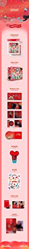 Rocket Punch 'Red Punch' 2nd Mini Album CD+80p Booklet+1p PhotoCard+1p Bookmark+1p Sticker+Pouch+Message PhotoCard SET+Tracking Kpop Sealed