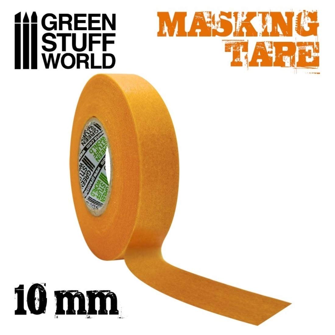 Green Stuff World Painting Masking Tape for Model, Miniatures, RC Bodies, and Pinstriping GSWD-2143 (10mm Part 2145)