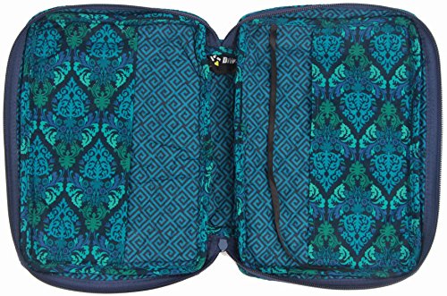 DIWI Quilted Bible Cover Medium Sizes 8.75 X 6.25 X 2.5 Inches Good Book Case (M, C1 Green Fence)