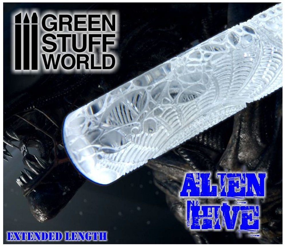 Green staff World Rolling pin Alien Tool for The Abode Miniature GSW-99