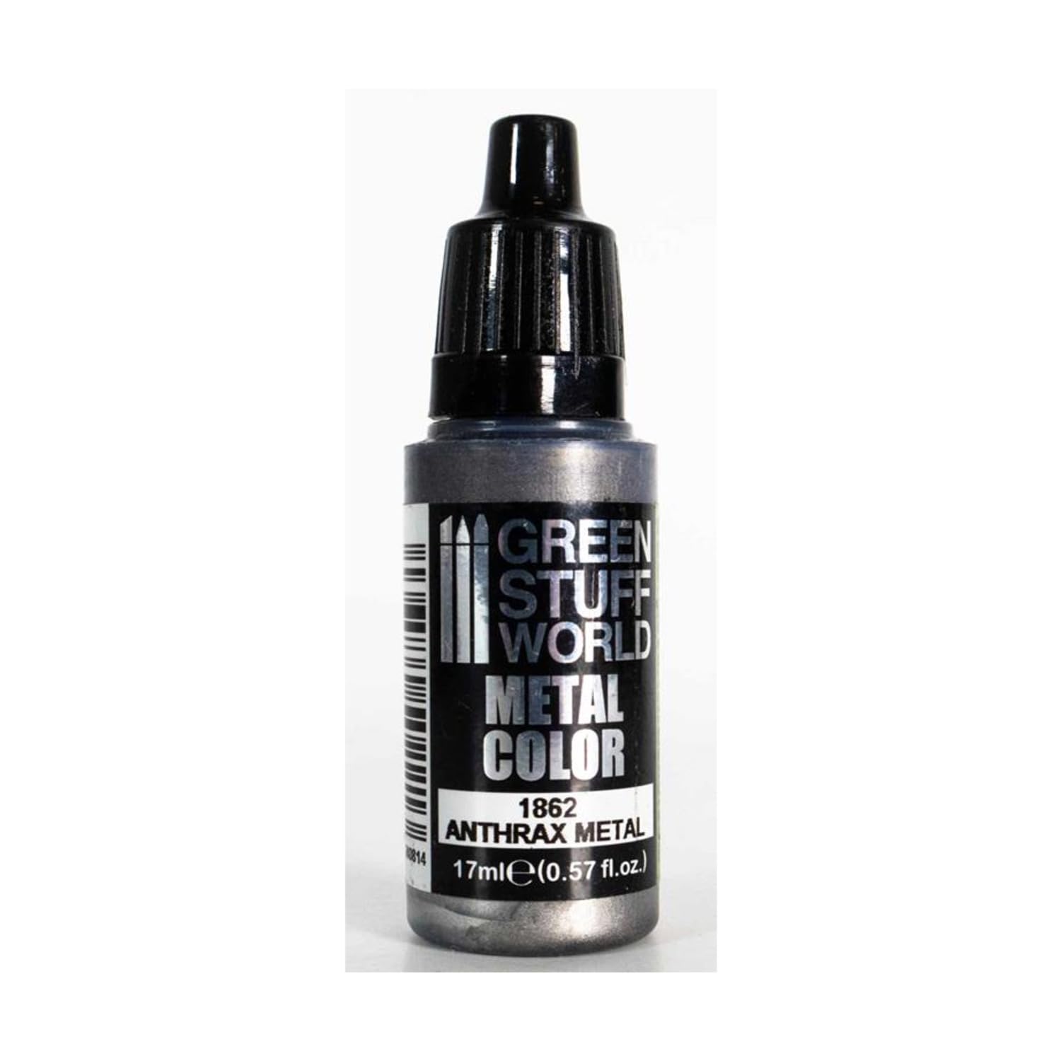 Green Stuff World - Metallic Paint Anthrax Metal 1862 for Models and Miniatures