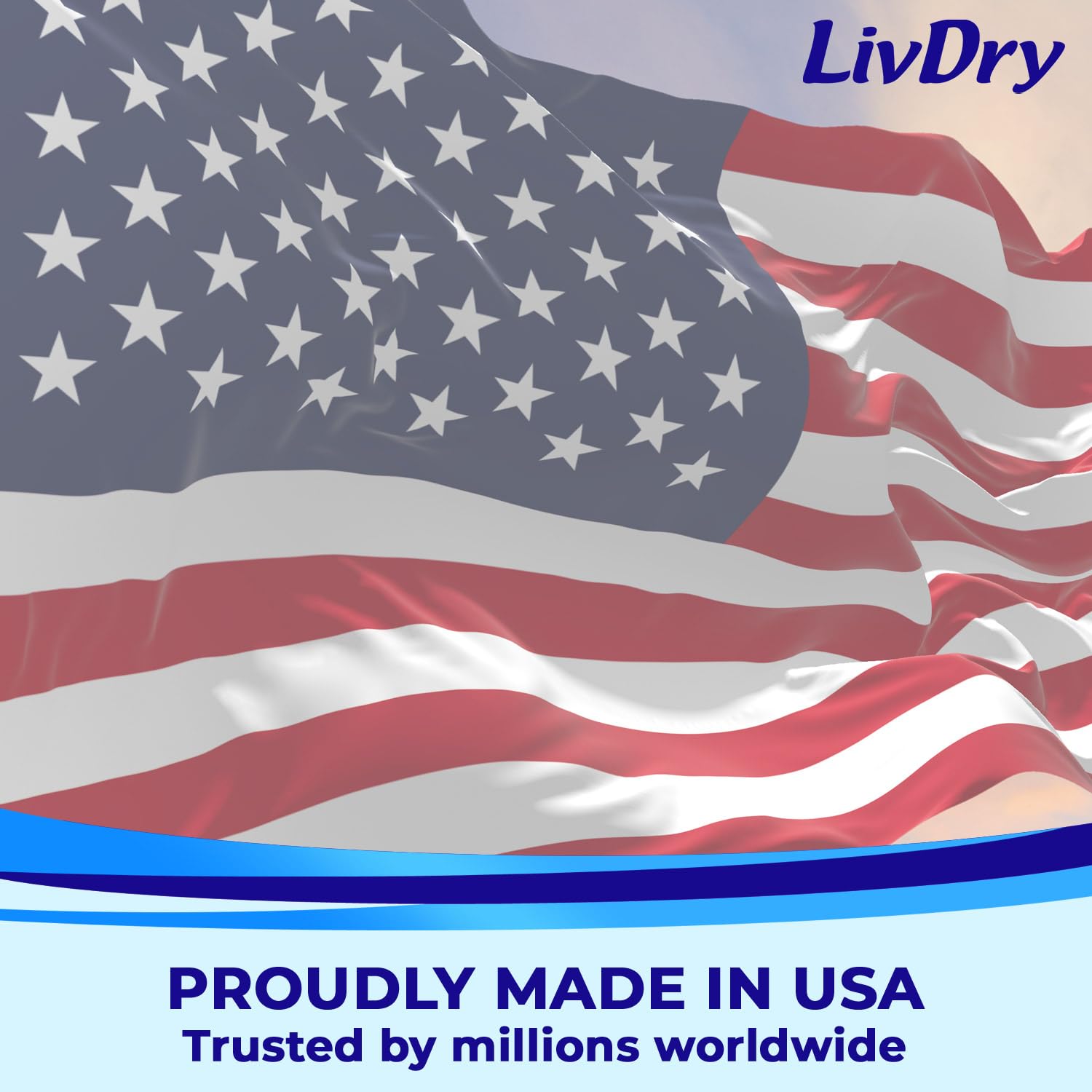 LivDry Adult XXL Incontinence Underwear, Overnight Comfort Absorbency, Leak Protection, XX-Large, 12-Pack