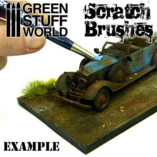 Green Stuff World for Models and Miniatures Scratch Brush Pens 1650