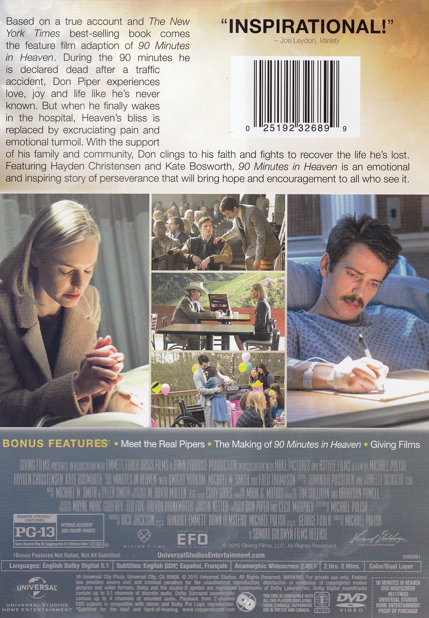 90 Minutes in Heaven [DVD]