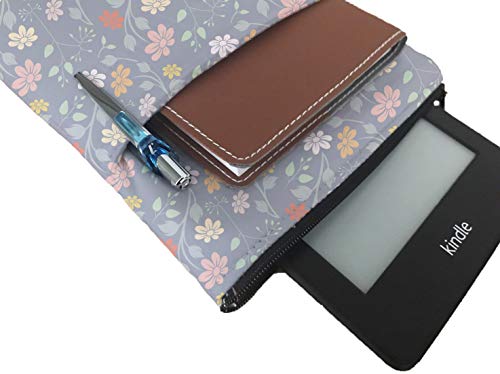 Little Flowers Book Sleeve - Book Cover for Hardcover and Paperback - Book Lover Gift - Notebooks and Pens Not Included