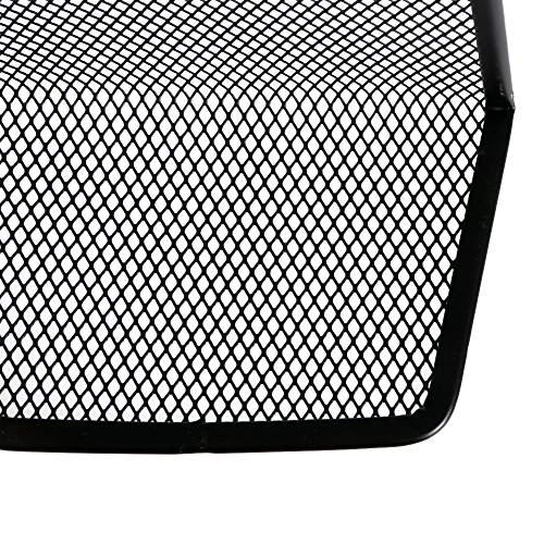 luosh 1 Pair Mesh Bookends Metal Desk Bookends Desk Organizer Desktop Office Home Book Support for Shelves