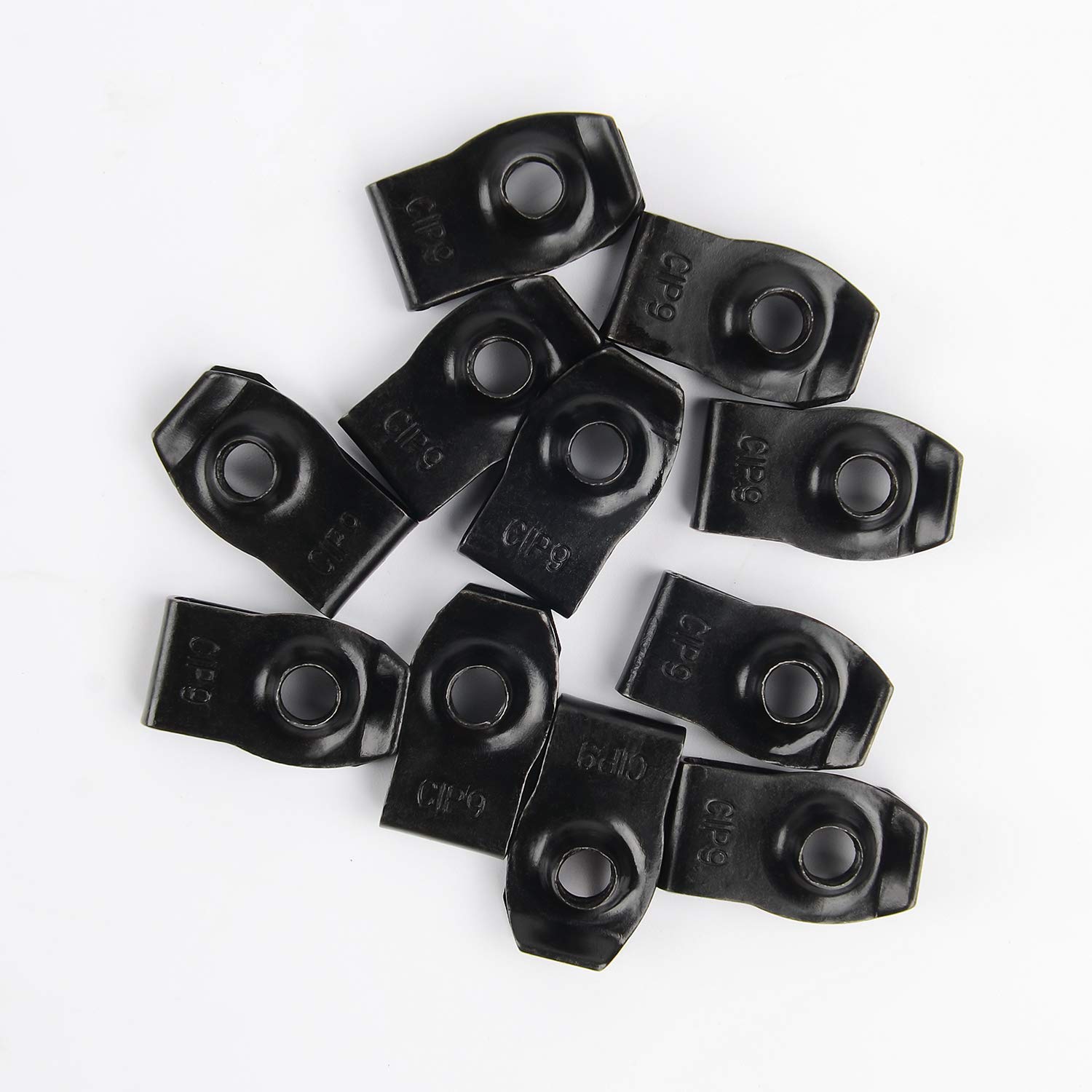 GOOACC GRC-70 35PCS Engine Under Cover Splash Shield Guard Body Bolts Bumper Fender Liner Push Retainer Fastener Rivet Clips , black