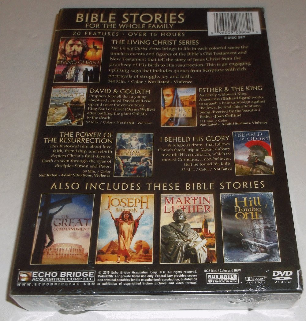 9-Movie Bible Stories Collection