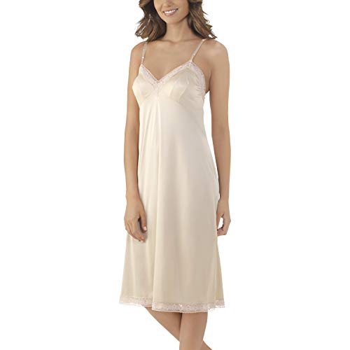 Vanity Fair womens for Under Dresses Full Slip, 26" - Lace Neutral, XX-Large US
