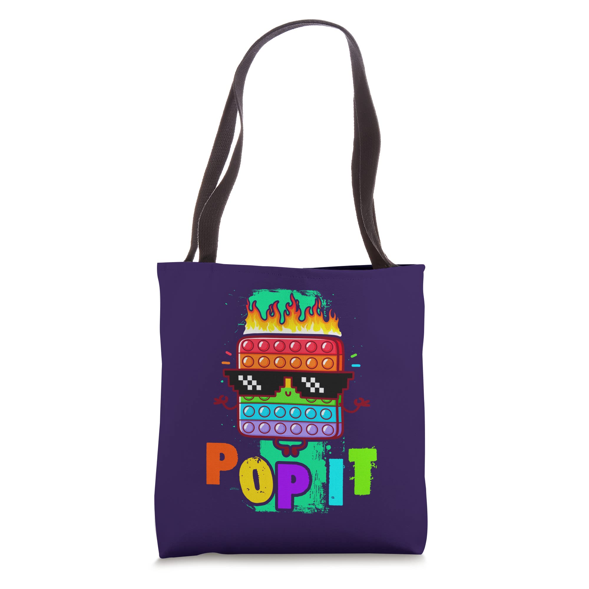 Pop It Rainbow Fidget Toy for Kids Tote Bag