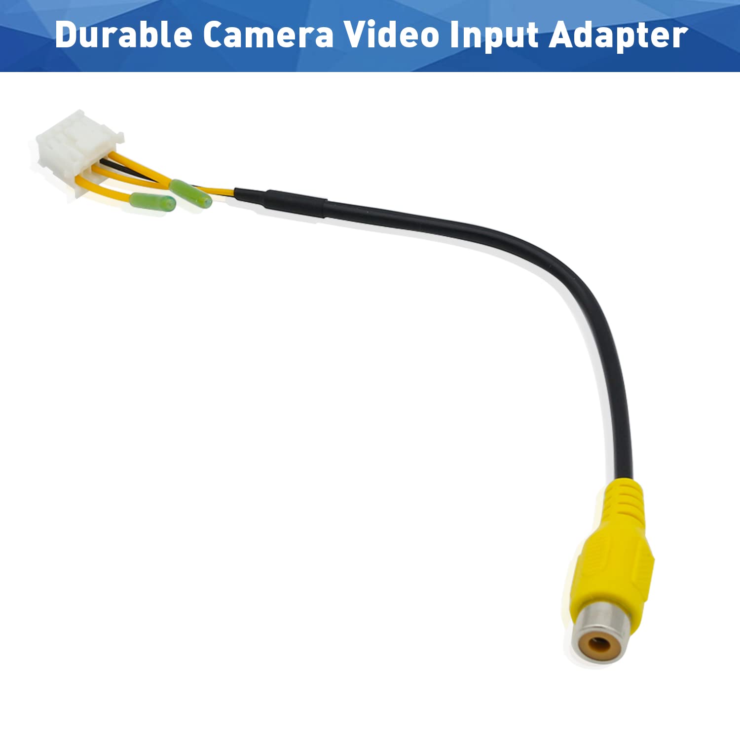 Android Car Stereo Radio RCA Plug 10 Pin Radio Backup Camera RCA Wiring Adapter Connector Cable
