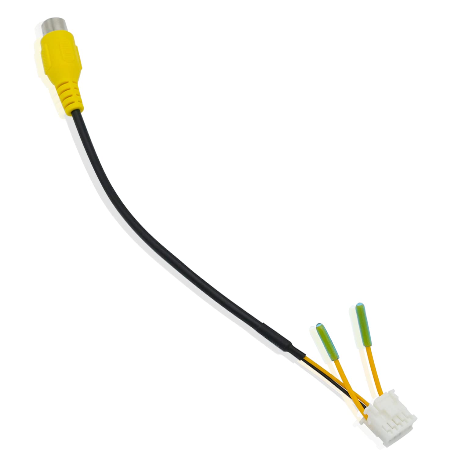 Android Car Stereo Radio RCA Plug 10 Pin Radio Backup Camera RCA Wiring Adapter Connector Cable