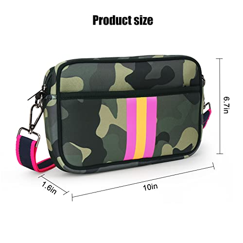 Termusail Neoprene Crossbody Bag, Neoprene bag for Women,Cross Body Bag Purses