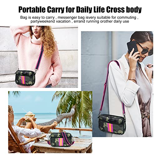 Termusail Neoprene Crossbody Bag, Neoprene bag for Women,Cross Body Bag Purses
