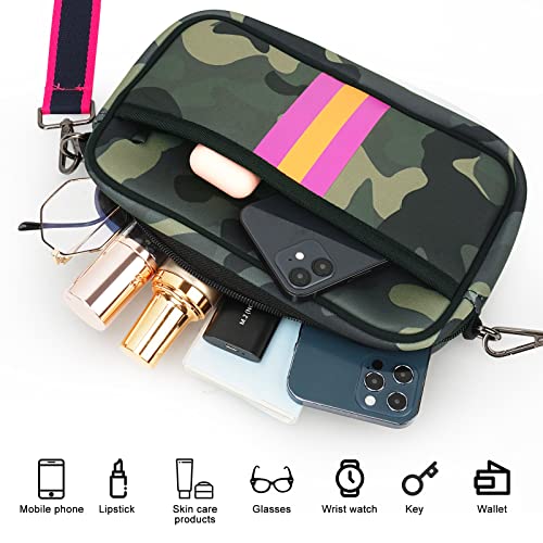Termusail Neoprene Crossbody Bag, Neoprene bag for Women,Cross Body Bag Purses