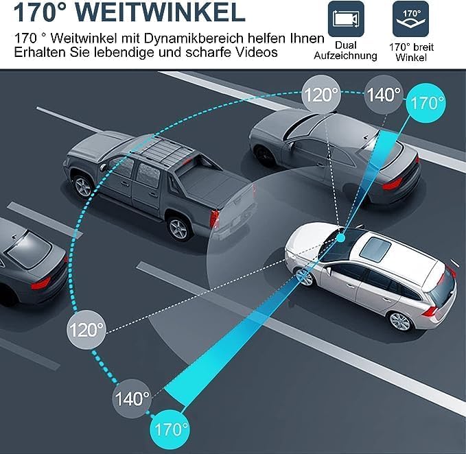 Dash Camera for Car, FHD 1080P, Super Night Vision, Dashcams for Cars w/WDR Loop Recording G-Sensor Parking Monitor Motion Detection Dashboard Camera