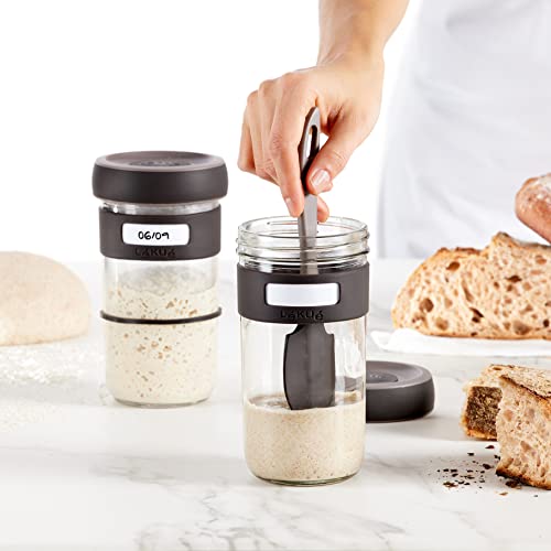 Lekue Lékué, Clear sourdough starter, 6 piece set