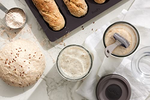 Lekue Lékué, Clear sourdough starter, 6 piece set