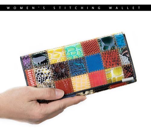 Eysee Clutch Bags, Women Wallets, Leather Purses, Cellphone Packs, Multicolor-10, 8.50 cm (L) * 18.50 cm (H) * 2.50 cm(W)
