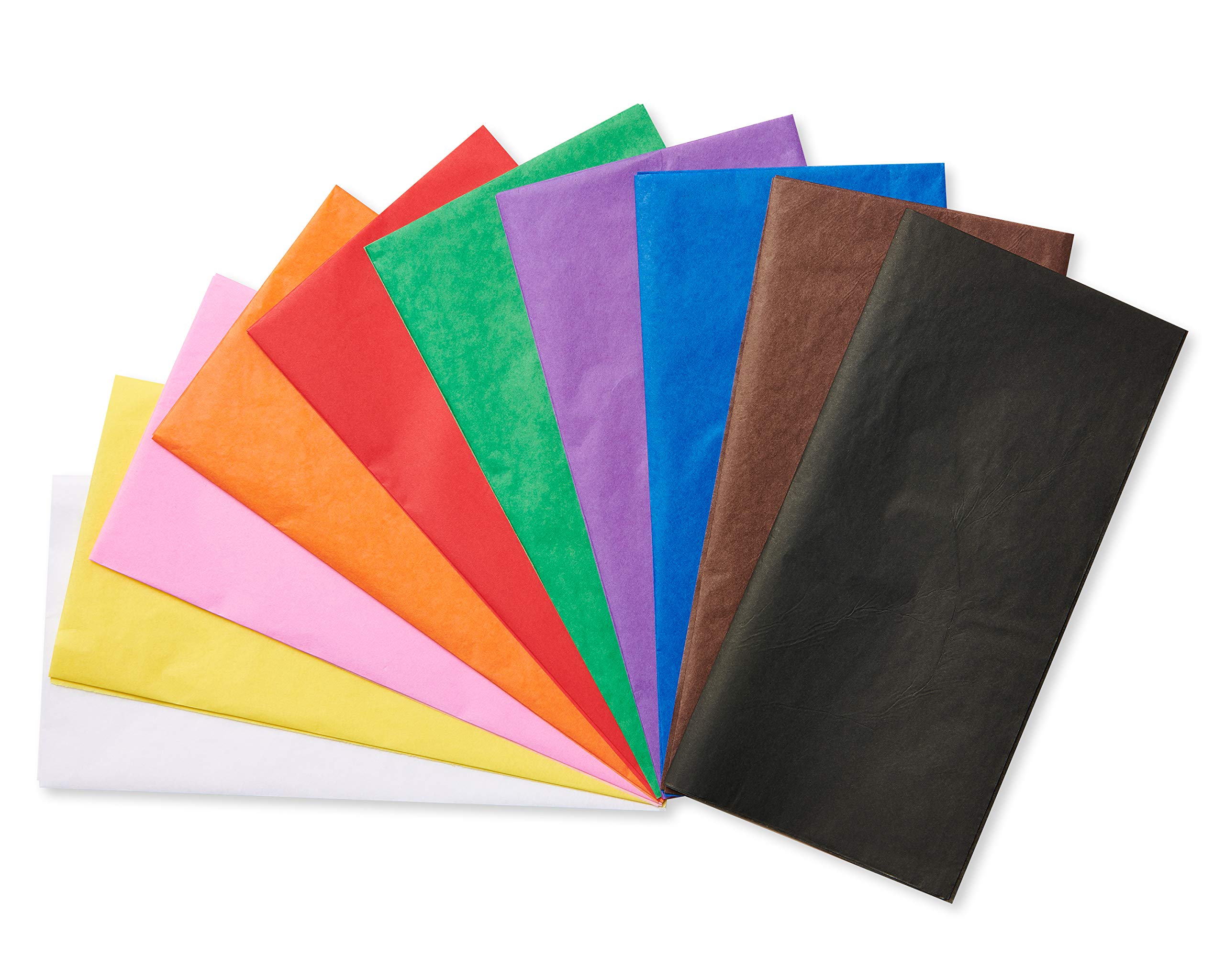 American Greetings Bulk Rainbow Tissue Paper for Birthdays, Easter, Mother's Day, Father's Day, Graduation and All Occasions (200-Sheets)