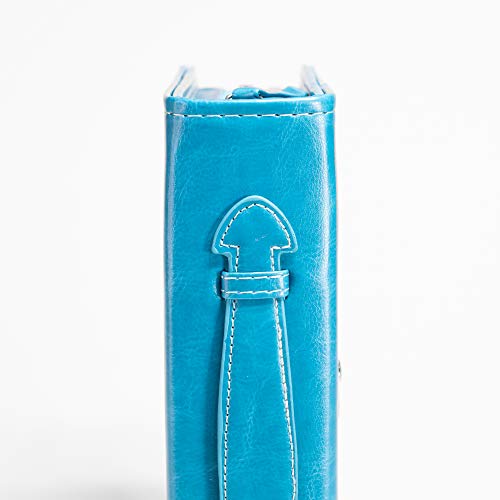 Divinity Boutique Teal Blue Butterfly (L) Bible Cover