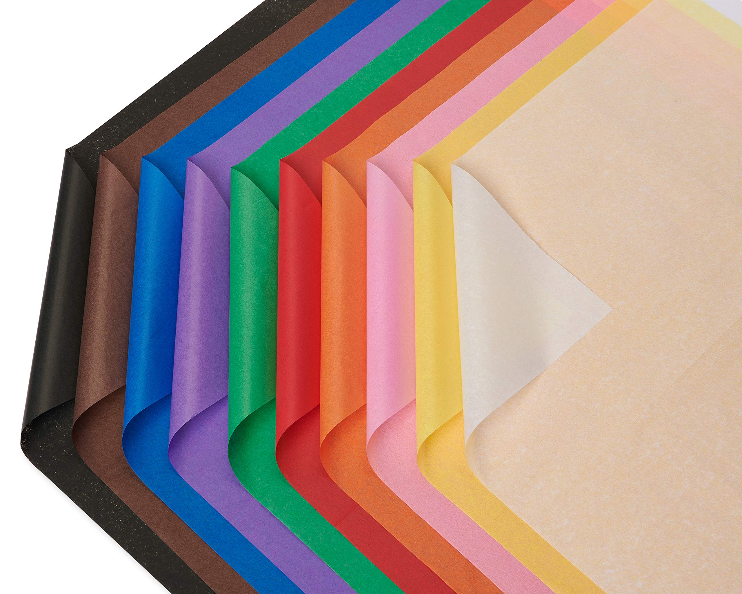 American Greetings Bulk Rainbow Tissue Paper for Birthdays, Easter, Mother's Day, Father's Day, Graduation and All Occasions (200-Sheets)