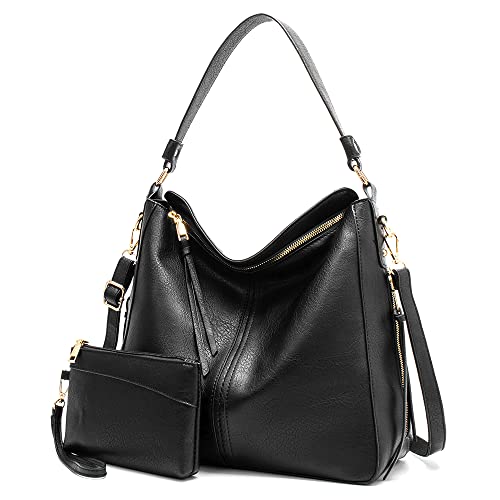 VODIU Tote Bag for Women PU Leather Shoulder Bags Crossbody Hobo Bag Large Purse and Handbags with Adjustable Shoulder Strap