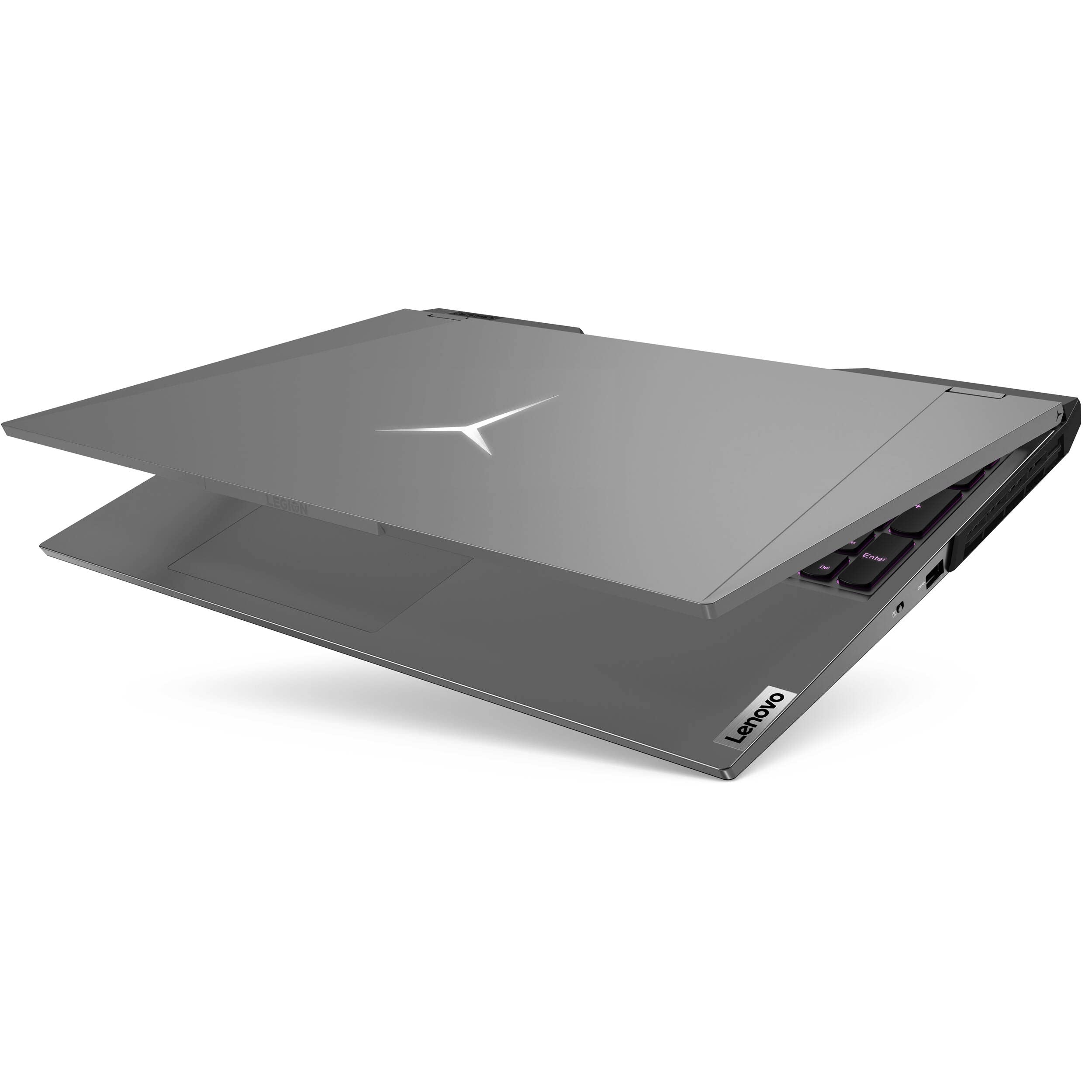 Lenovo Legion 5 Pro Gaming Laptop, 16" WQXGA 165Hz Display, AMD Ryzen 7 5800H Processor, GeForce RTX 3070, 32GB RAM, 1TB SSD, RGB Backlit Keyboard, HD Webcam, Wi-Fi 6, Windows 11 Home, Storm Gray
