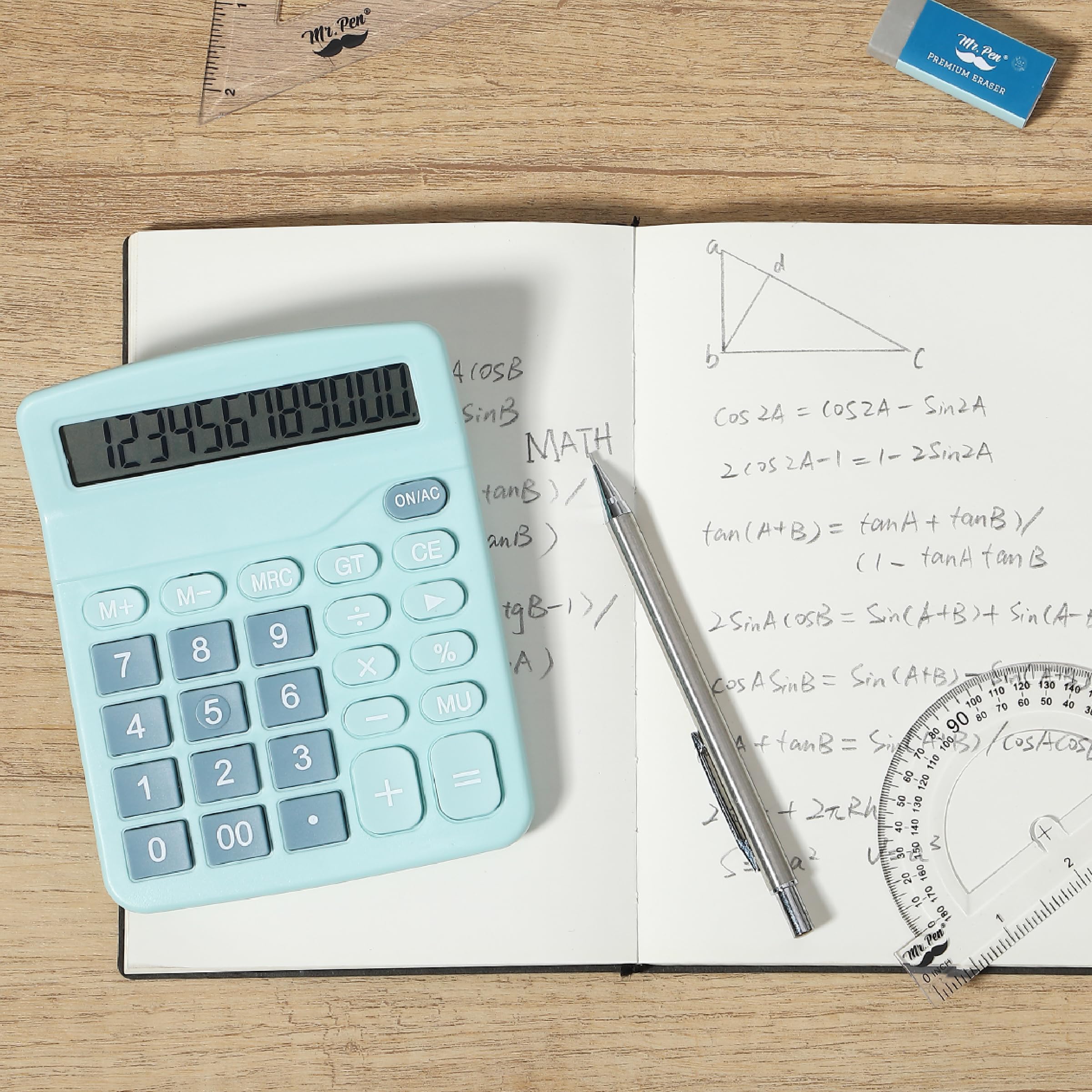 Mr. Pen- Calculator, Calculators Large Display, Standard Function Calculator, 12-Digit, Desktop Calculator, Large Calculator, Office Calculator, Calculator Large Display and Buttons