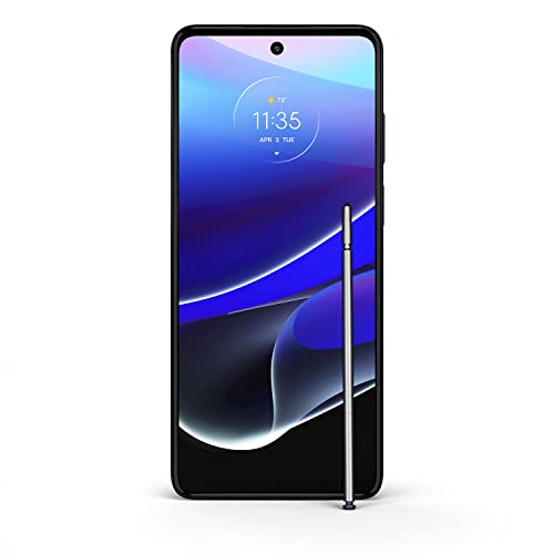 Moto G Stylus 5G | 2022 | Unlocked | Made for US by Motorola | 8/256 GB | 50MP Camera | Steel Blue