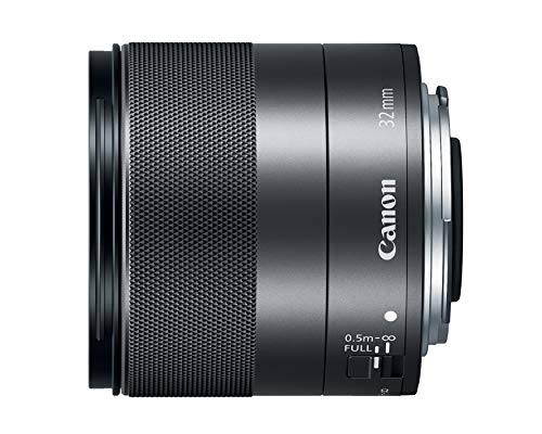 Canon EF-M 32mm f/1.4 STM Lens, Black - 2439C002