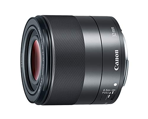 Canon EF-M 32mm f/1.4 STM Lens, Black - 2439C002