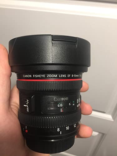 Canon EF 8-15mm f/4L Fisheye USM Ultra-Wide Zoom Lens for Canon EOS SLR Cameras