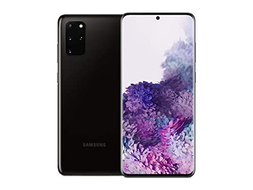 Samsung Galaxy S20+ 5G Factory Unlocked Android Cell Phone |128GB of Storage | Cosmic Black (Renewed)