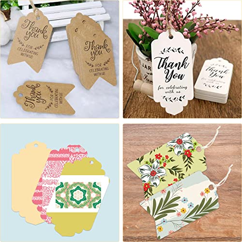5 Set 36pcs Carbon Steel Embossing Template Die Bookmark Metal Cutting Die Cuts Embossing Stencils Metal Stencils Scrapbooking Tool Thin Banner Cutting Die for Card Scrapbooking DIY