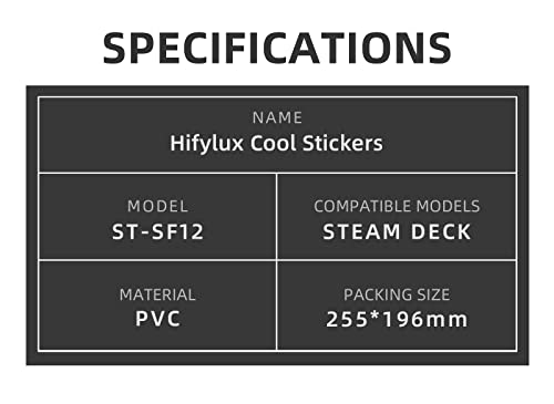 Cicilemo Protective Skin Decal for Steam Deck, Anti-slip Scratch-resistant Skins Stickers Set Compatible with Steam Deck Handheld Gaming PC(Brighting Red)