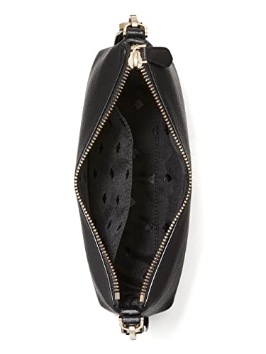 Kate Spade Bailey Textured Leather Crossbody Bag Purse Handbag (BLACK)