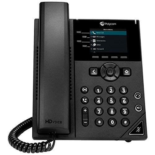 Polycom VVX 250 Business IP Phone (Power Supply Not Included) (Renewed)