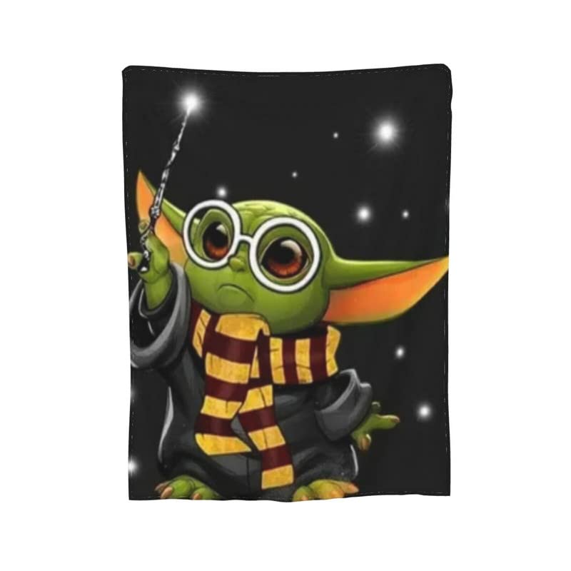 LAOSHIZI Blanket Ultra-Soft Micro Fleece Blanket Throw All Seasons for Kids Adults Warm Throw Blanket for NapĀ (50inx40in), Green (GGAI-OK121)