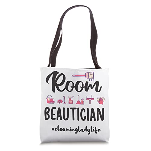 Cleaning Lady Cleaner Housekeeping Tote Bag