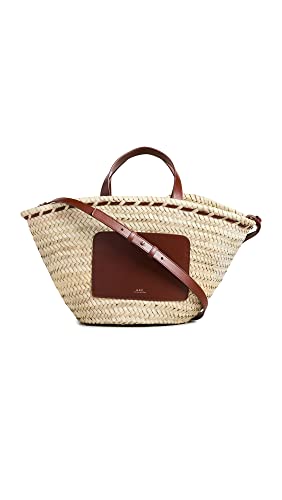 A.P.C. Women's Panier Zoe Tote, Nut Brown, One Size