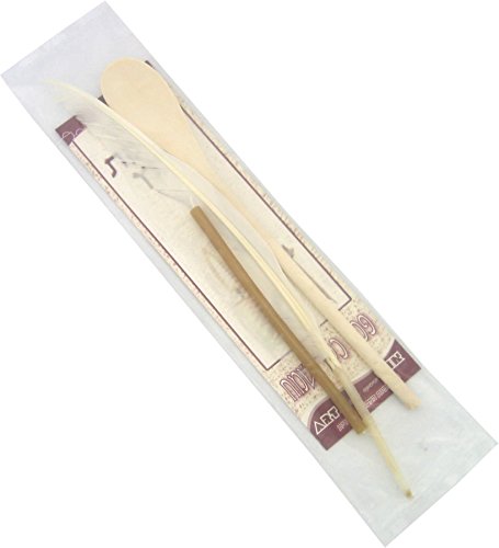 Passover Bedikat Chometz Set - Includes Feather, Spoon & Candle